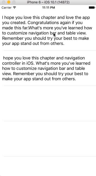Ios Dynamic Uitableviewcell Not Resizing According To The Content Stack Overflow