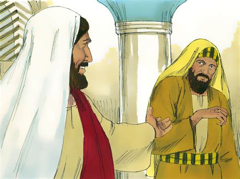 Freebibleimages Jesus Heals A Man With A Withered Hand A Man With