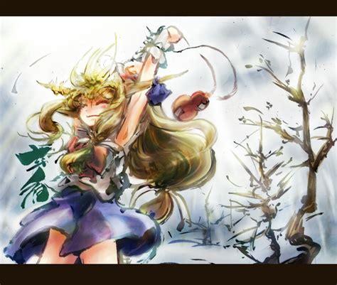 Ibuki Suika Touhou Drawn By Umarutsufuri Danbooru