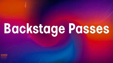 Backstage Passes Est Gee Lyrics Youtube