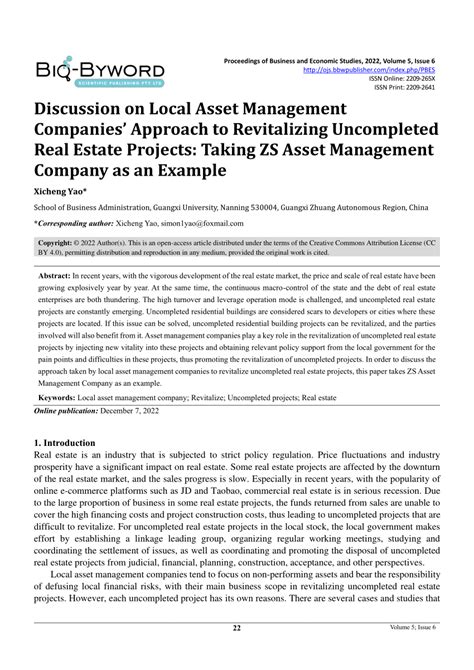 Pdf Discussion On Local Asset Management Companies Approach To