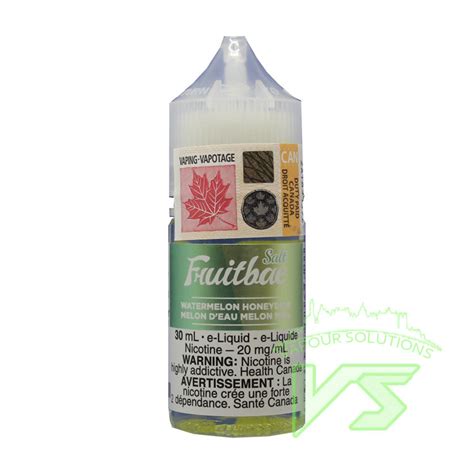 Fruitbae Salt Vapour Solutions