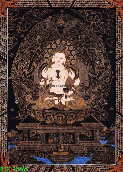 编号138 991801：黑金唐卡 金刚萨埵（9065cm左右） 沃唐卡