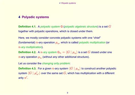 S Duplij Polyadic Algebraic Structures And Their Applications Ppt