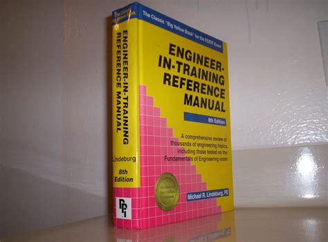 Engineer In Training Reference Manual Eit8 8th Edition Uk