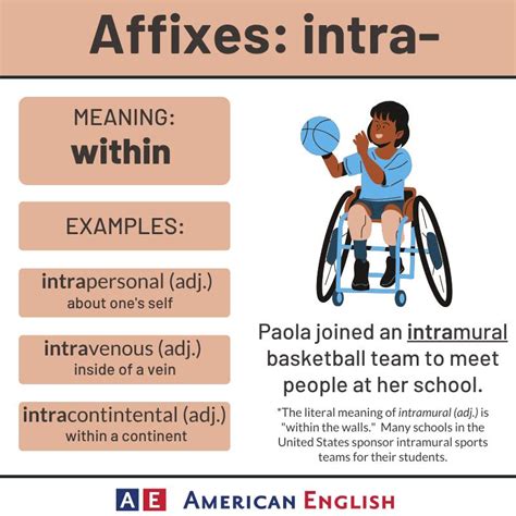 American The Prefix Intra Is Often Confused With The Prefix Inter