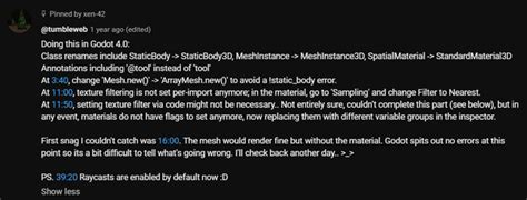 Godot 3 Code Not Working In Godot 4 Rgodot