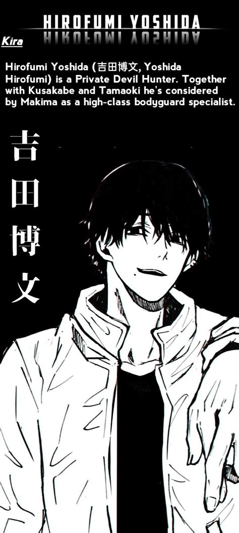 Hirofumi Yoshida Wallpapers Chainsaw Man