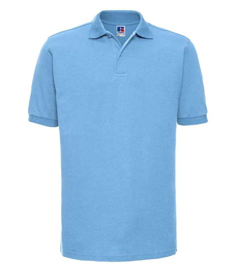 Russell Hardwearing Polycotton Piqué Polo Shirt Lsi