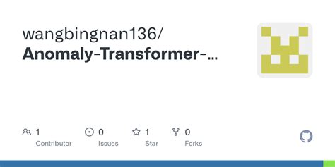 Github Wangbingnan136anomaly Transformer Tfkeras