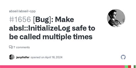 Bug Make Abslinitializelog Safe To Be Called Multiple Times