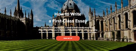 How To Write A First Class Essay Masterclass Early Access Available Benjamin Mcevoy