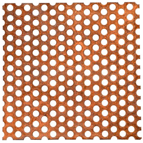 Available Perforated Corten Flat Sheets