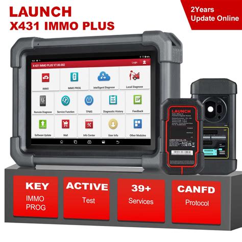 Launch X431 Immo Plus Programmer With Xprog3 Mcu3 Adapter And Si Key