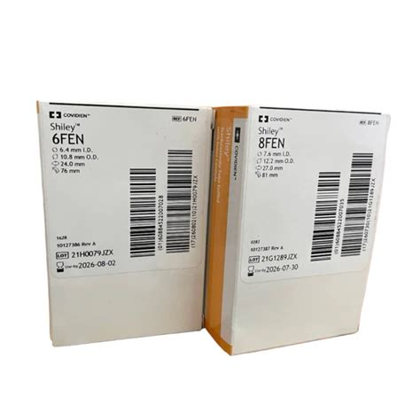 On Hand Shiley 8fen 6fen Tracheostomy Tube Cuffed With Inner Cannula Shopee Philippines