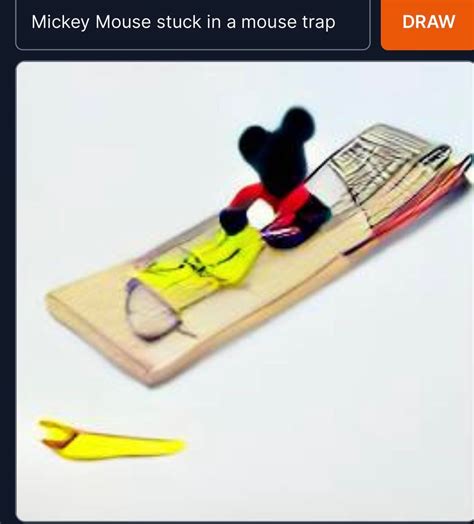 Mickey Mouse Is Stuck 🥲 Rcraiyon