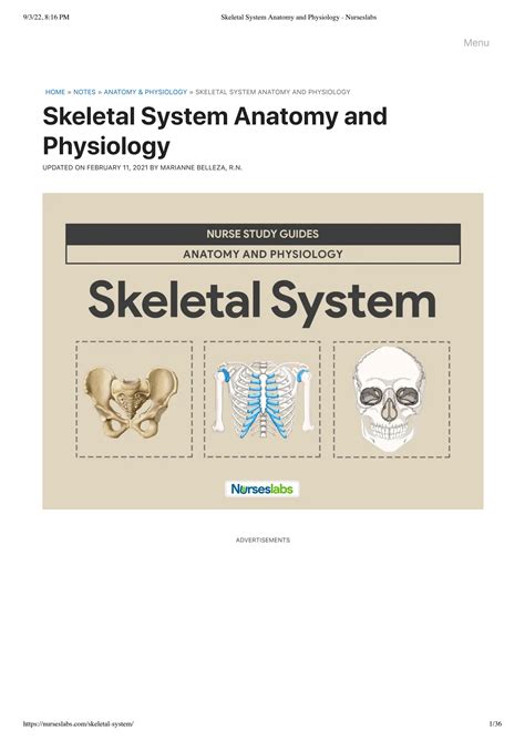 Anatomy Physiology Skeletal System Emt Lesson Plan Educational Images