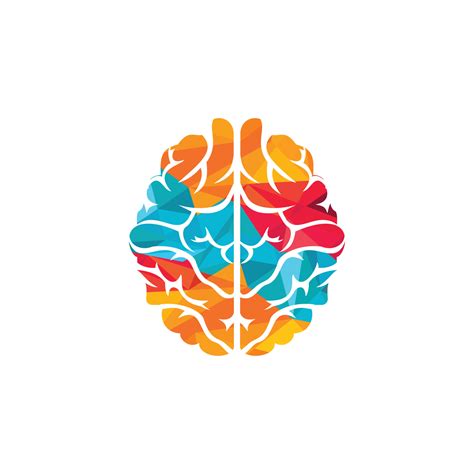 Creative Brain Logo Design Think Idea Conceptbrainstorm Power