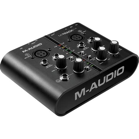 M Audio M Track Plus Usb Audio Midi Interface Mtrack Plusnpte