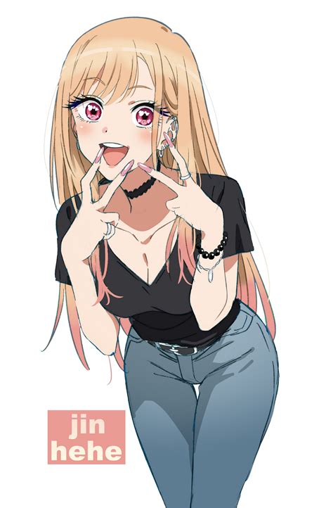 Marin Kitagawa Render By Jinhehe On Deviantart