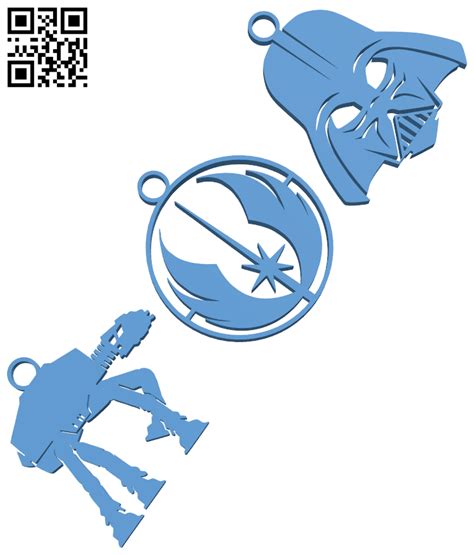 Star Wars Keyring Keychain H006280 File Stl Free Download 3d Model For