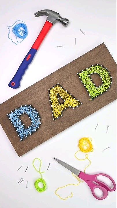 Dad String Art 🤩 Youtube