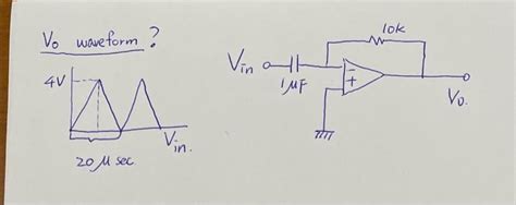 Solved Vo Waveform Chegg Com