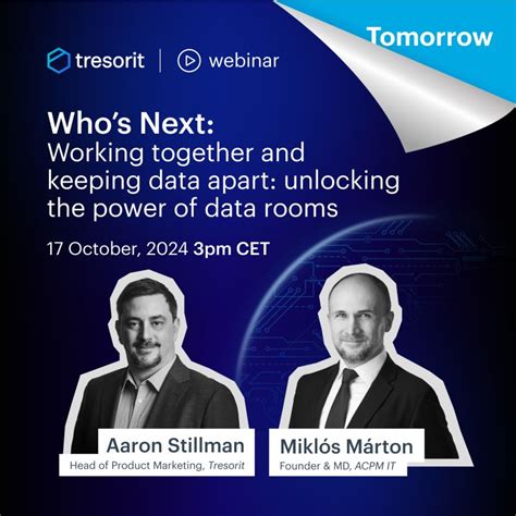 Tresorit On Linkedin Webinar Tresorit Datarooms Datasecurity Compliance