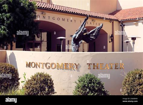 Exterior View Of The Montgomery Theater Downtown San Jose California