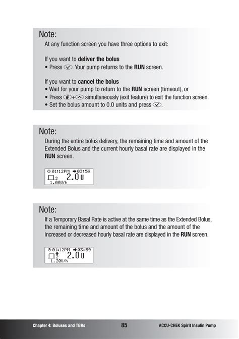 If You Want To Deliver The Bolus Accu Chek Insulin Pump