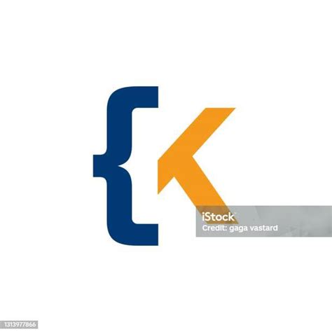 K 문자 마크 코드 벡터 아이콘 그림 0명에 대한 스톡 벡터 아트 및 기타 이미지 0명 데이터 디자인 Istock