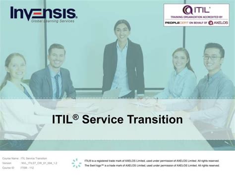 Itil Intermediate Service Transition Course Preview Ppt