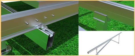 Pv Ground Mounted Solar Structure Racking Design Manufacturer Pv