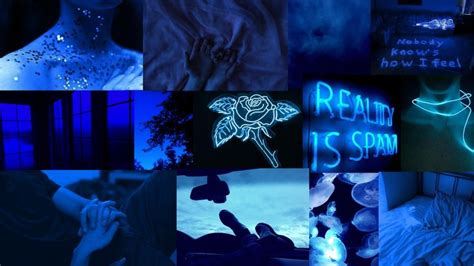 Обои для компьютера синий цвет эстетика パソコン 壁紙 壁紙