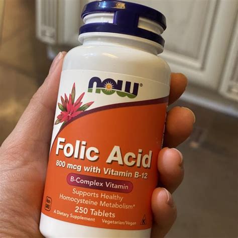 วิตามิน กรดโฟลิค ขนาด 800 มคก บรรจุ 250 เม็ด Now Folic Acid Shopee Thailand