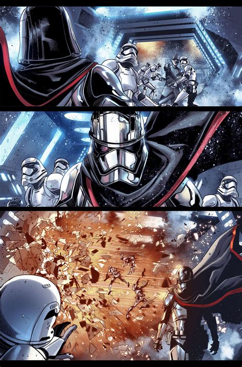 Marvel Previews Captain Phasma Comic That Leads Into Last Jedi