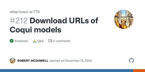 download urls of coqui models · idiap coqui ai tts · discussion 212
