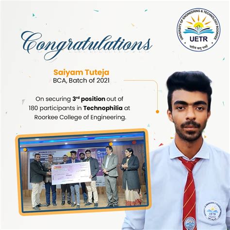 Saiyam Tuteja On Linkedin Coeruniversity Alumnipride Gratitude Hackathonwinner