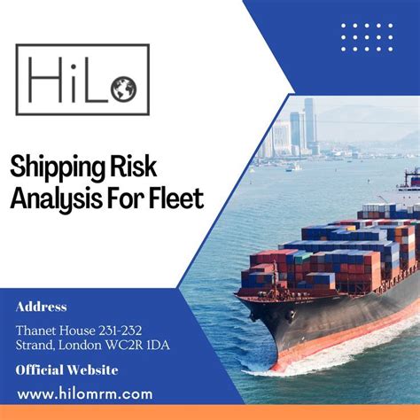 Hilo Maritime Risk Management Shipping Risk Analysis For Fleet Risk Analysis Risk