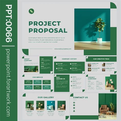 เทมเพลต Powerpoint นำเสนอโครงการต่างๆ สีเขียว มินิมอล สวยๆ 0066 เทมเพลต Powerpoint สวยๆ