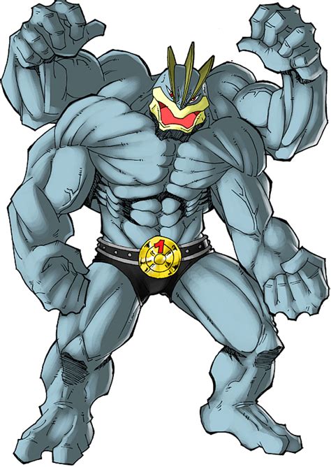 Machamp Pokemon Pokémon League Fighting Type Super Strength Champion Png