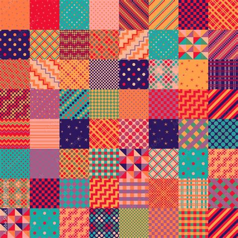 Patchwork Print Fabric Patchwork Print Fabric