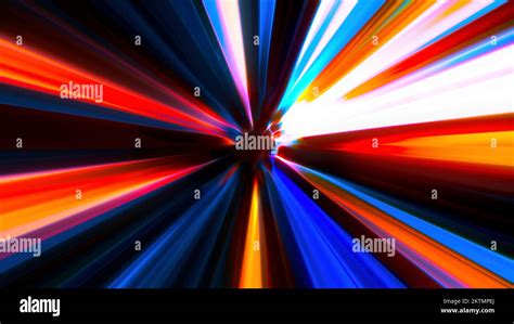 Abstract Animation Of Moving Multicolored Rays Motion Spinning Colorful Star Rays Background