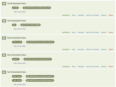 Why Only Some Embedded Variables Are Showing Up In Xm Directory Workflow Xm Community
