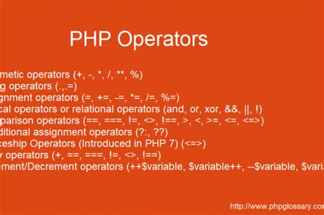 what are the php datatypes and their usage in php php glossary