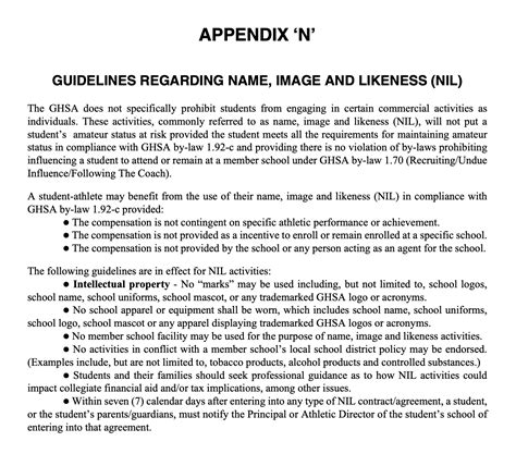 Athletes Beware Of Nil Clubs Ghsa Amends Nil Rules To Address