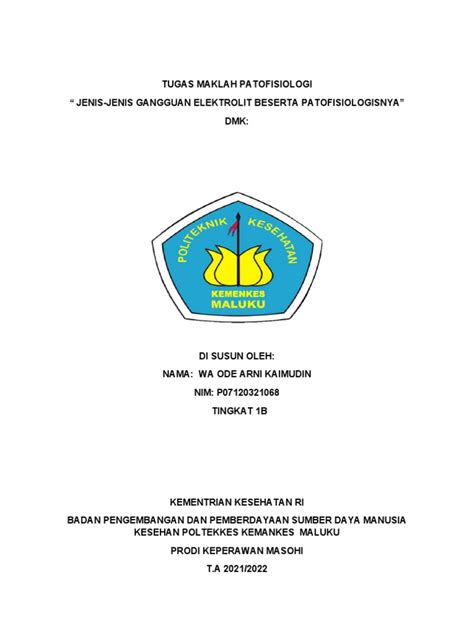 Tugas Patofisiologi Pdf