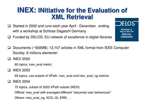 PPT Evaluation Of XML Information Retrieval Systems PowerPoint Presentation ID 3432931