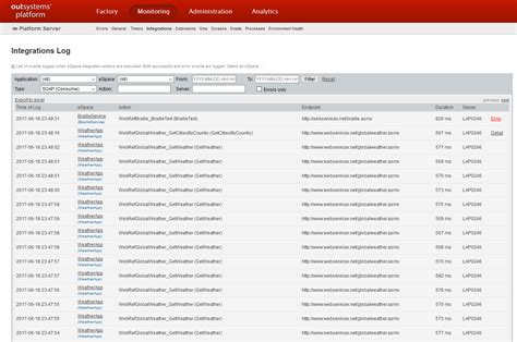 Troubleshoot Soap Web Services Outsystems 10 Documentation