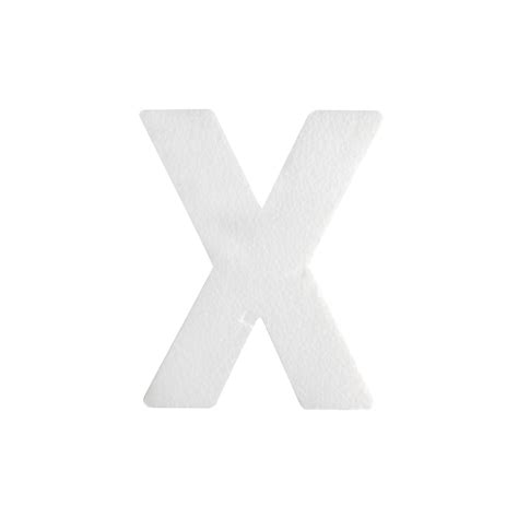 Polystyrene Styrofoam Alphabet A To Z